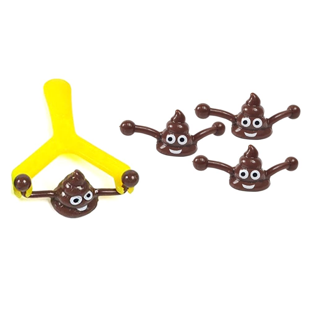 Mua Poop Slingshot Toys Sticky Poop Slingshot Poop Poop Toy Mini Rubber ...