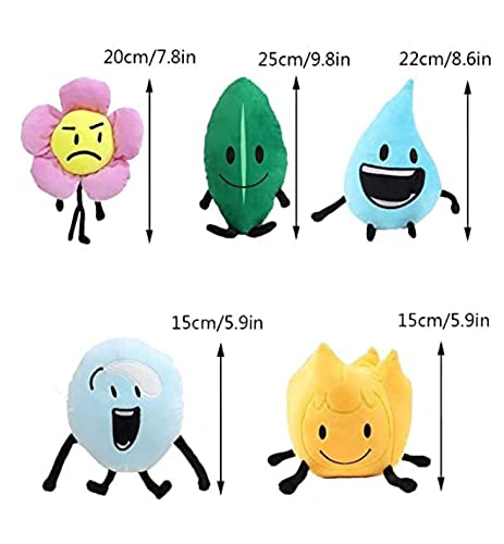 12 Styles Battle For Dream Island Bfdi Plush Toy, Cute Cartoon Soft ...