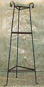 Amazon.com: Wrought Iron Pottery/Plate Stand-Antique Style 30 Inch ...