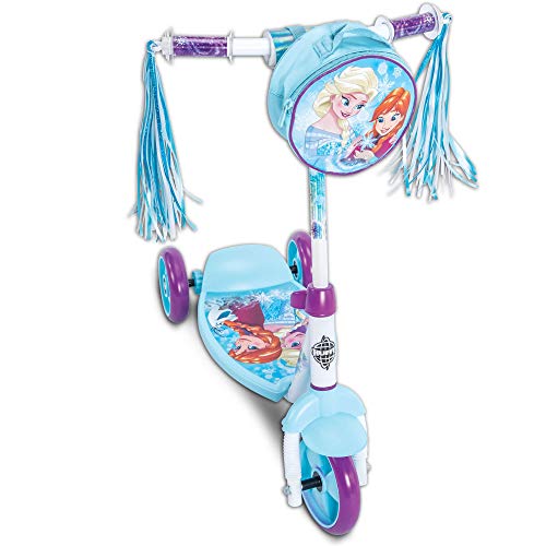 Disney Frozen Girls' 3-Wheel Preschool Scooter, by Huffy