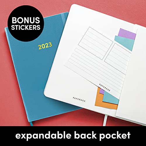 PAPERAGE 2023 Weekly Monthly Planner Blush 12 Months January 2023 PAPERAGE 2023 Weekly Monthly Planner Blush 12 Months January 2023