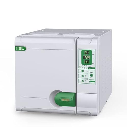 18L Automatic Steam Sterilizer Lab Autoclave 3 Times Pre-Vacuum Class B ...