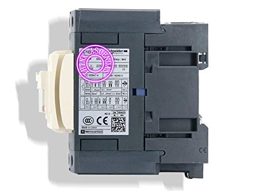 LC1D Series Contactor LC1D65A LC1D65AU7 3P 65A 240V AC 50/60 Hz Coil ...
