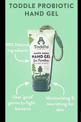 Toddle Happy Germ Probiotic Hand Gel [Pack of 2] Protects your hands ...