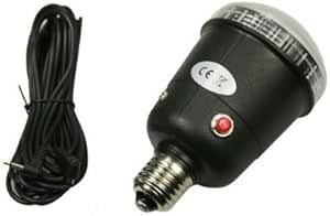 Amazon.com : AC Slave Flash Light with PC sync cord cable Photo Studio ...