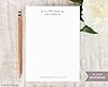Amazon.com: FANCY NOTES NOTEPAD - Personalized Stationery 5x7 or 8x10 ...
