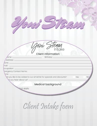 Amazon.com: Yoni Steam Intake form: Yoni Steam bath , V-STEAM Forms ...