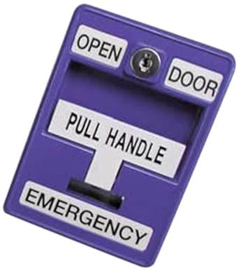 Dortronics Systems 6210 Series Metal Emergency Pull Station, 5" Length ...