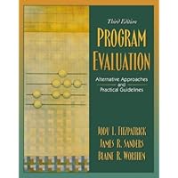 Amazon.com: Program Evaluation: Alternative Approaches and Practical Guidelines: 9780137547678 ...