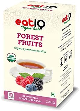 eatiQ Organic Foods - ORGANIC GREEN TEA FOREST FRUIT 50GM (25 X 1.5GM ...