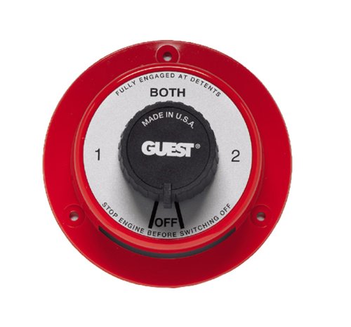 Guest 2101 Cruiser Series Marine Battery Selector Switch - MasterBasser