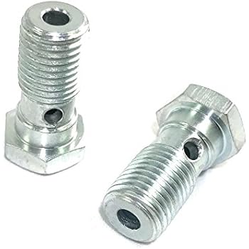 Amazon.com: Brake Caliper Banjo Bolts - 10 x 1 MM Thread (Pack of 2 ...