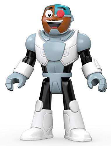 Fisher-Price Imaginext Teen Titans Go! Cyborg & Transforming Battle Rig ...