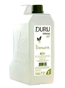 DURU LEMON COLOGNE LIMON KOLONYA TRADITIONAL TURKISH AFTERSHAVE 1 LITRE (1,000ML) - FREE UK ...