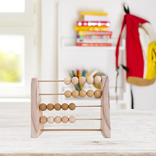 LZCLBP Wooden Abacus for Kids Math Toys, Counting Beads Math ...