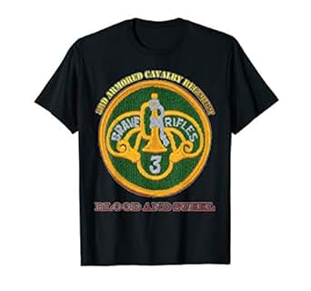 Amazon.com: 3rd Armored Cavalry Regiment - for Army 3rd ACR vets T ...