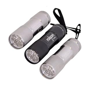 Rolson Tools 61760 Nine LED Torch Set: Amazon.co.uk: DIY & Tools