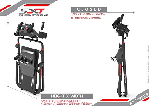 Extreme Sim Racing Wheel Stand Cockpit SXT V2 Racing Simulator – Racing ...