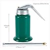 2Pack 250ml Hand Pump Oiler Can, Pistol Oiler Can with Straight Spouts ...