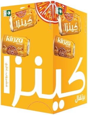سعر Kinza Orange Carbonated Soft Drinks 6-Pieces Set 360 ml فى السعودية ...