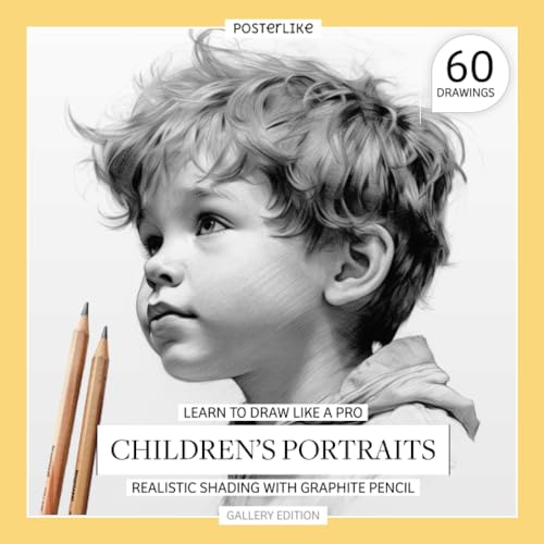 Mua Learn to Draw Like a Pro. Children's Portraits. Realistic Shading ...