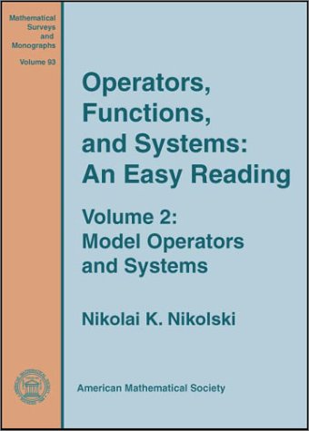 Amazon.com: Operators, Functions, and Systems: An Easy Reading ...