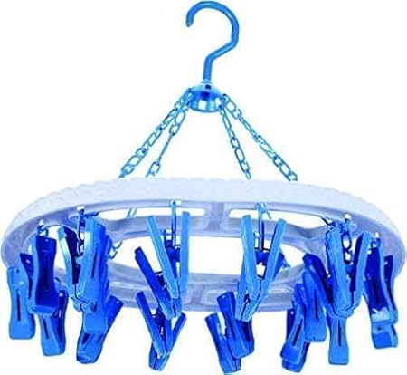 xyz Choice Plastic Foldable/Portable Clip Hanger/Baby Cloth Hangers ...