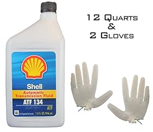 Amazon.com: Shell ATF 134 Automatic Transmission Fluid - 12 Quart Case ...