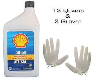 Amazon.com: Shell ATF 134 Automatic Transmission Fluid - 12 Quart Case ...