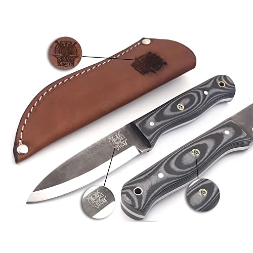 SHINY CRAFTS Handmade Forged Knife,Fixed Blade Knife, Bowie knife ...