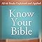 Know Your Bible: All 66 Books Explained and Applied (Value Books): Kent ...