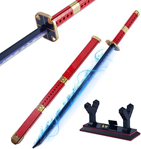 HI-REEKE Cosplay Anime Zoro Sandai kitetsu Sword Building Block Models ...