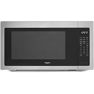 Amazon.com: Whirlpool WMC50522HZ 2.2 Cu. Ft. Fingerprint-Resistance ...