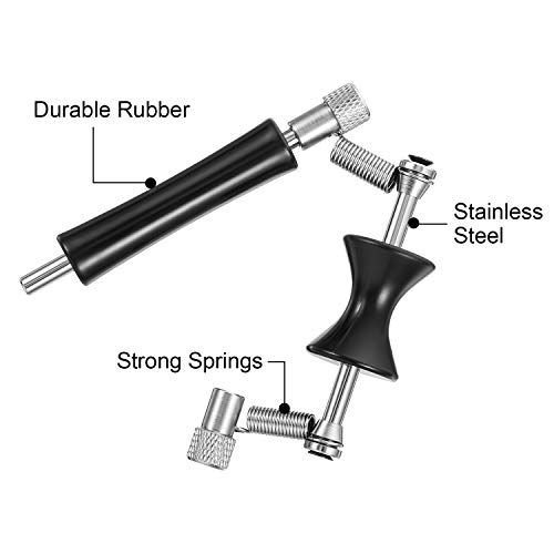 2 Pack Guitar Rolling Capo Sliding Capo Adjustable Capo Rubber and ...