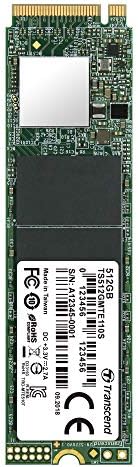 TRANSCEND MTE110S 512GB SSD disk M.2 2280, PCIe Gen3 x4 NVMe 1.3 (3D TLC), 1700M price in UAE ...