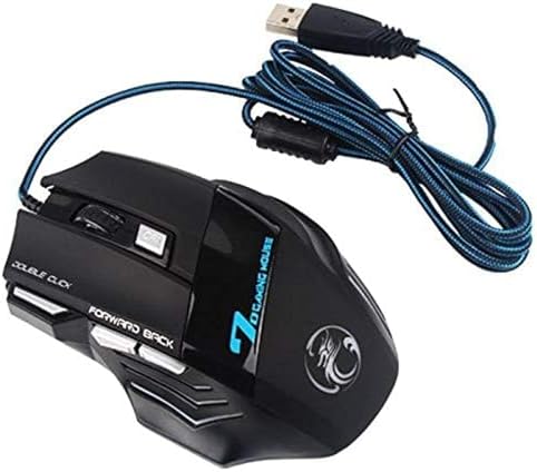 Wired Gaming Mouse 5500 LED Optical USB Computer Mouse Gamer Mice X7 ...