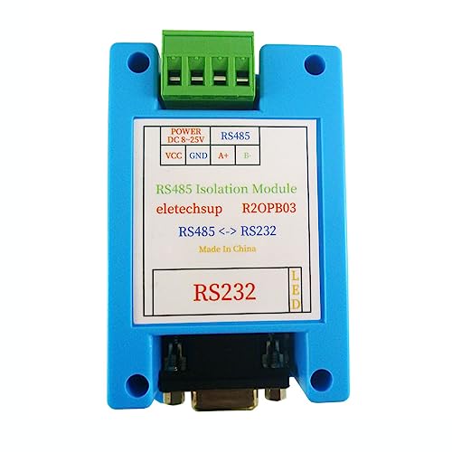 Eletechsup RS485 to RS232 Isolator Converter Serial Port Printer ...