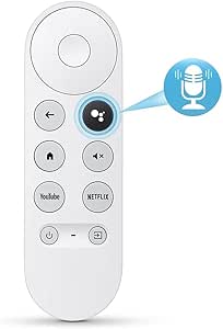 Replacement Voice Remote Control for Google Chromecast 4k Snow/HD TV ...