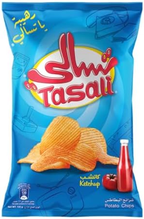 Tasali Potato Chips, Ketchup Flavor, 155g price in Saudi Arabia ...