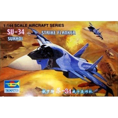 Buy Trumpeter 1: 144 - Sukhoi Su-34 Sukhoi Strike Flanker Online at ...