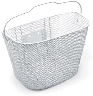 Amazon.com : Electra Wire Quick Release Bicycle Basket (White) : Bike ...
