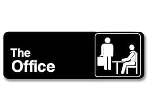 Amazon.com: American Vinyl Black The Office with Icons Bumper Sticker ...