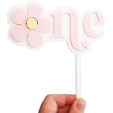 Amazon.com: Boho Daisy One Cake Topper - Daisy 1st Birthday Party Decor ...