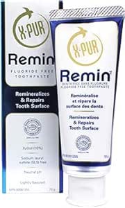 X-PUR Remin Dentifrice Sensible à la Menthe pour adultes et enfants ...