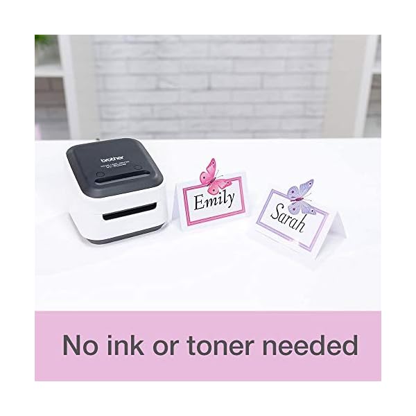 Brother VC-500W Versatile Compact Color Label and Photo Printer with ...