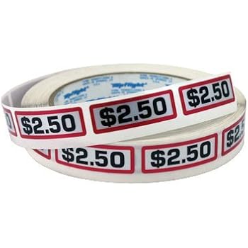 Amazon.com: $2.50 Coin Slide Decals: Industrial & Scientific