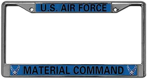 Amazon.com: License Plate Holder for US Vehicles US Airforce Material ...