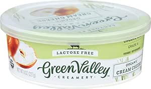 Green Valley Organics, Cream Cheese Lactose Free Organic, 8 Ounce ...