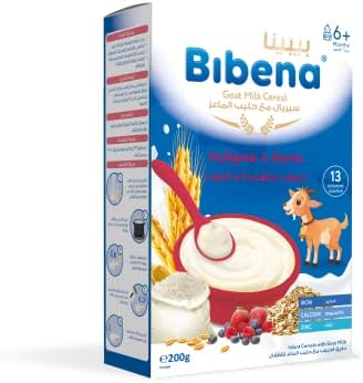Bibena - Baby Cereal with Goat Milk Multigrain & Berries - 200g price ...