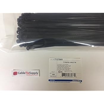 Amazon.com: Thomas & Betts TY5275MX Cable Tie 120lb 18" Ultraviolet ...